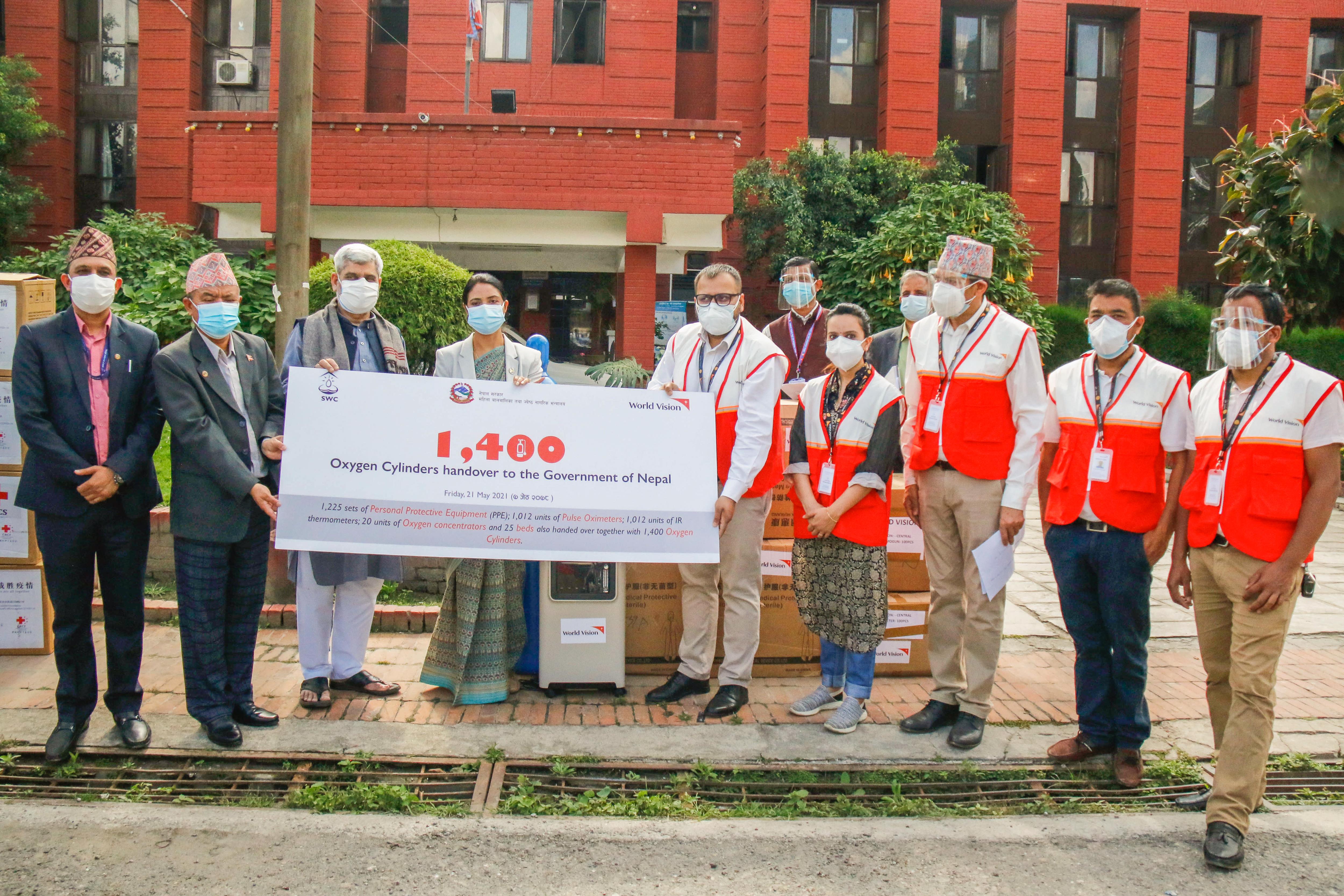 World Vision supports the Government of Nepal to tackle second wave of COVID-19 | Nepal | World ...